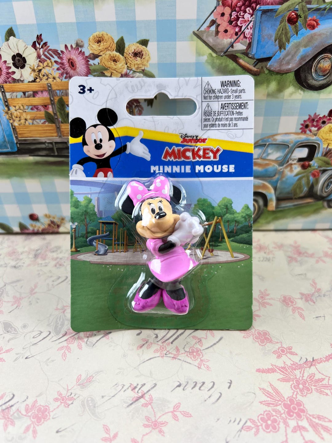 Disney Minnie Mouse Minifigure Collectible Toy POSE A/ Disney ...