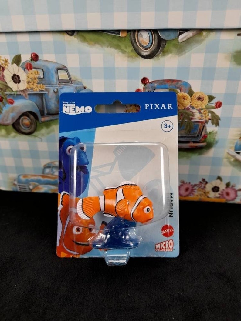 Marlin Minifigure Collectible Toy/ Finding Nemo Collectibles/ - Etsy