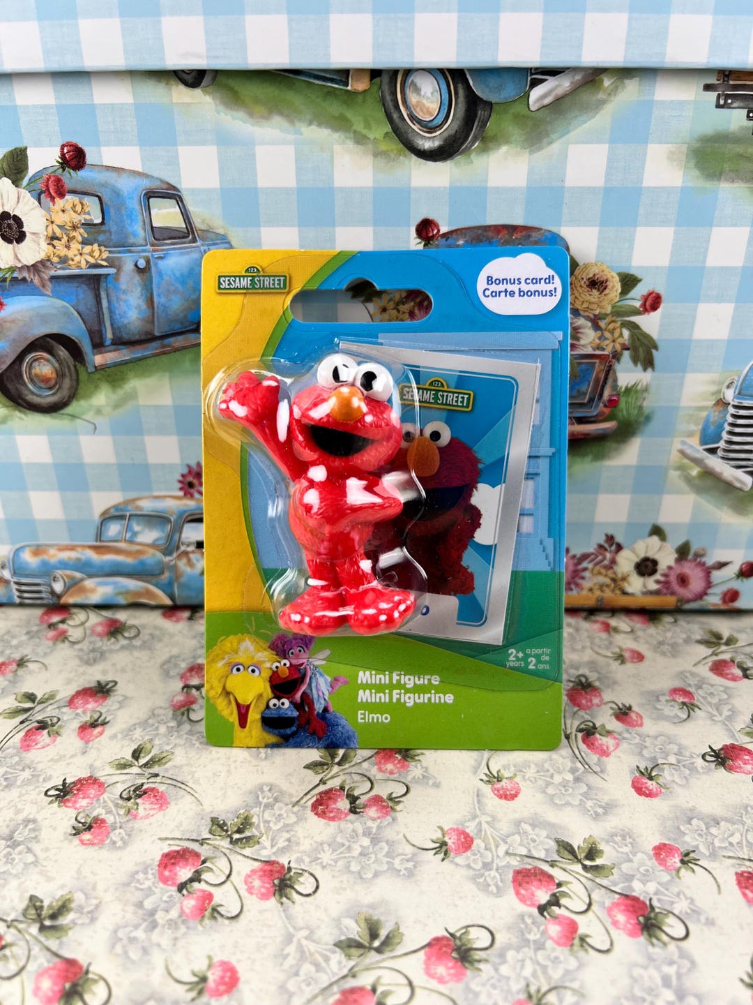 Sesame Street "elmo" Minifigure Collectible Toy -style B / Sesame ...