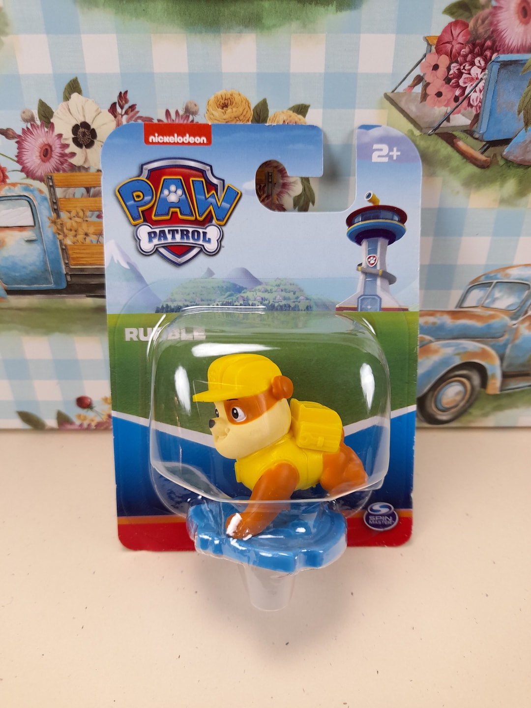 Paw Patrol Rubble Minifigure Collectible Toy/ Paw Patrol Collectibles ...