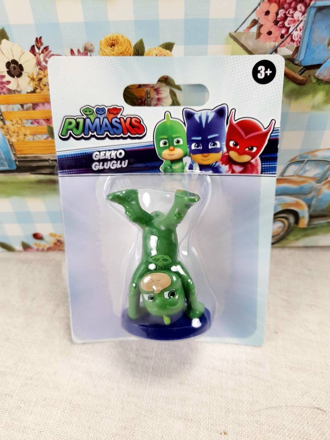 Personnage de PJmasks Gekko Glu Glu figurine jouet de collection ...