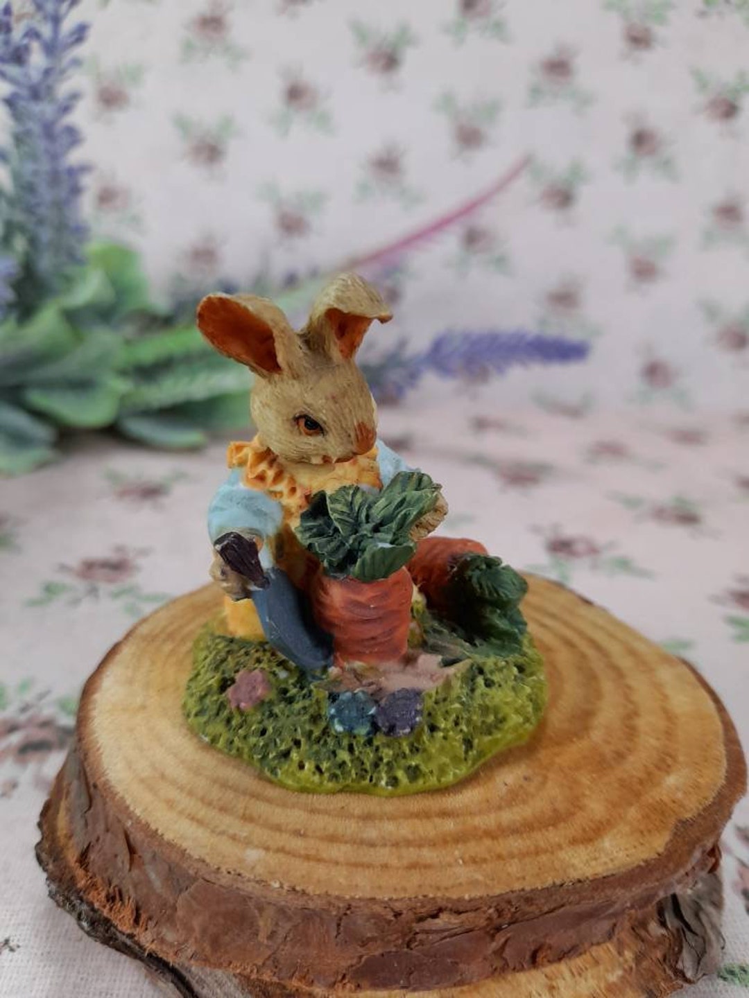 Vintage Bunny Figurine Collectible/ Vintage Collectibles/ the Elf's ...