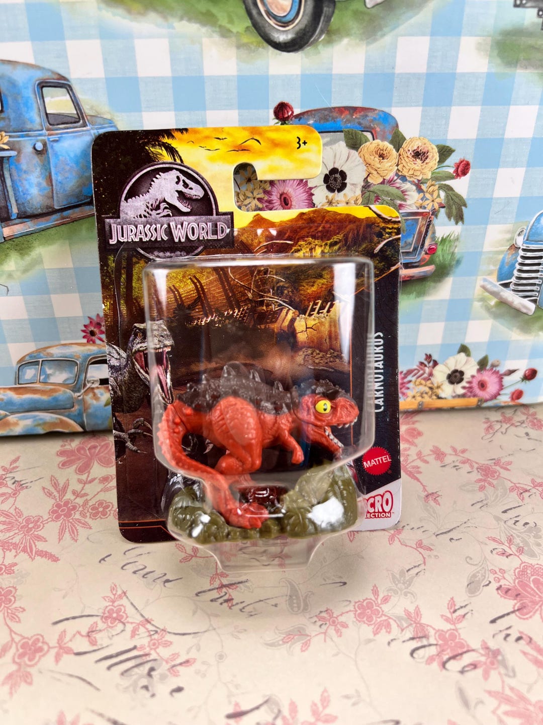 Jurassic World Carnotaurus Minifigure Collectible Toy/ Jurassic World ...