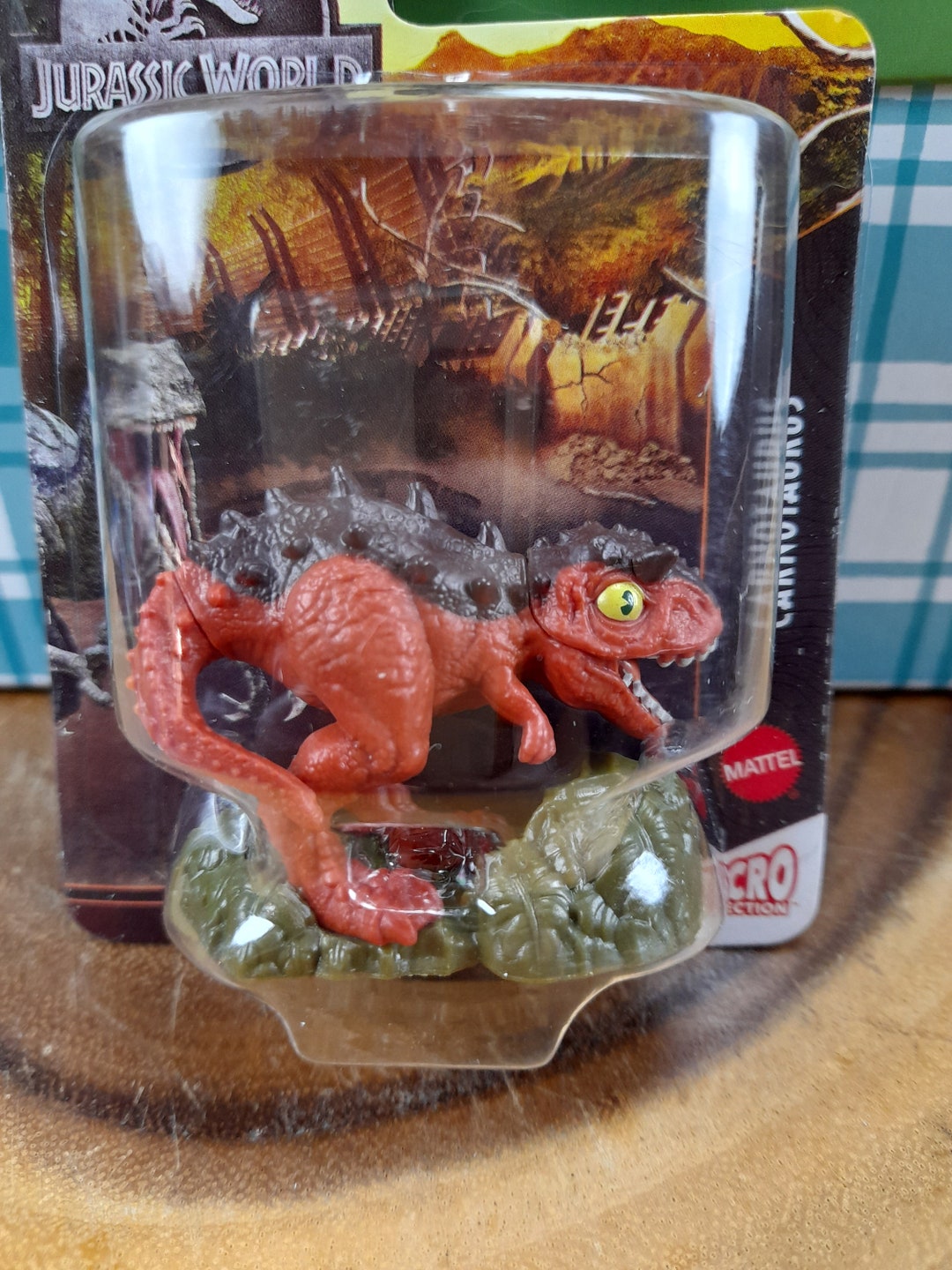 Jurassic World Carnotaurus Minifigure Collectible Toy/ Jurassic World ...