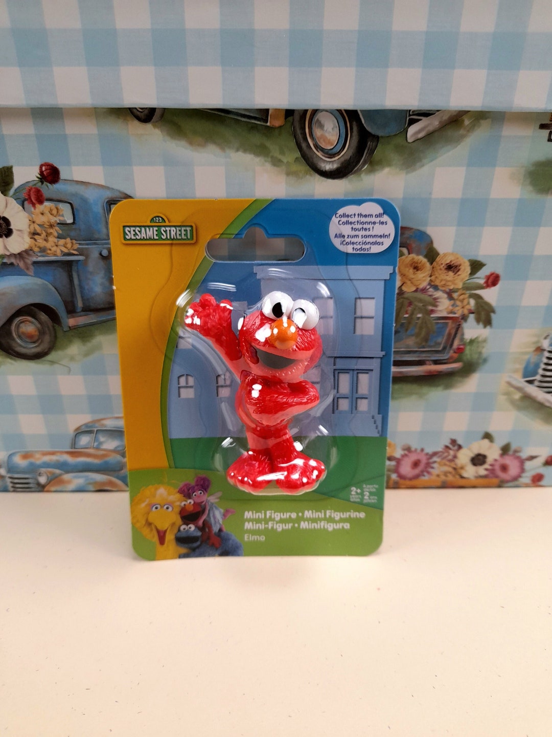Sesame Street elmo Minifigure Collectible Toy - Etsy