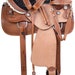 Leather Western Horse Saddle for Youth Child With Headstall - Etsy