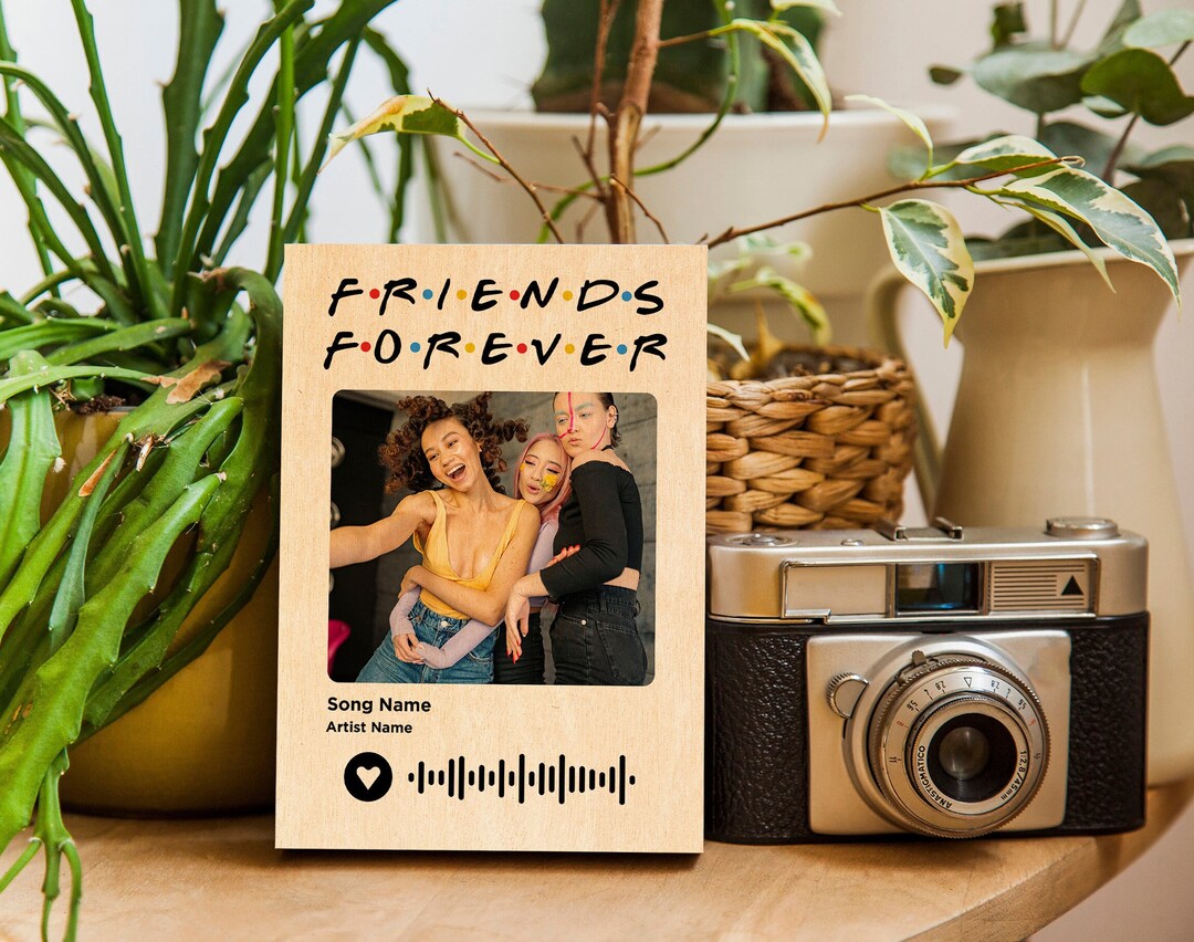 Best Friend Wood Photo, Custom Song Plaque, Photo on Wood, Picture ...