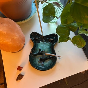Frog Ashtray & Incense Holder - Etsy