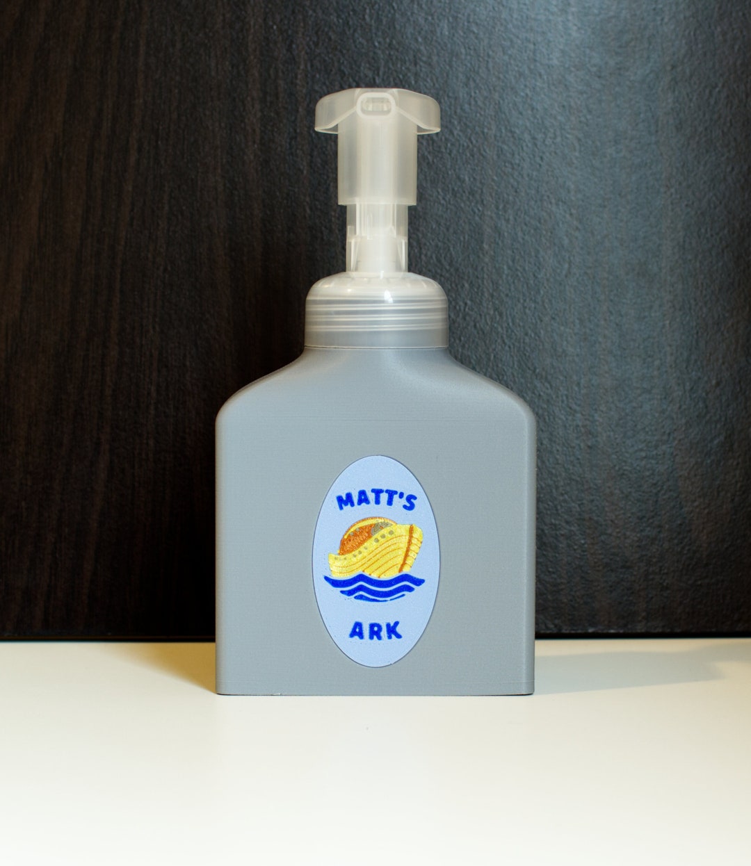 Personalized Kids Foaming Soap Dispenser: Noah's Ark Theme, 8.5 Oz - Etsy