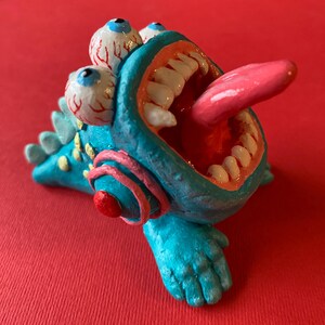 Glorp! Three-eyed Fantasy Creature Terrible Toy - Etsy