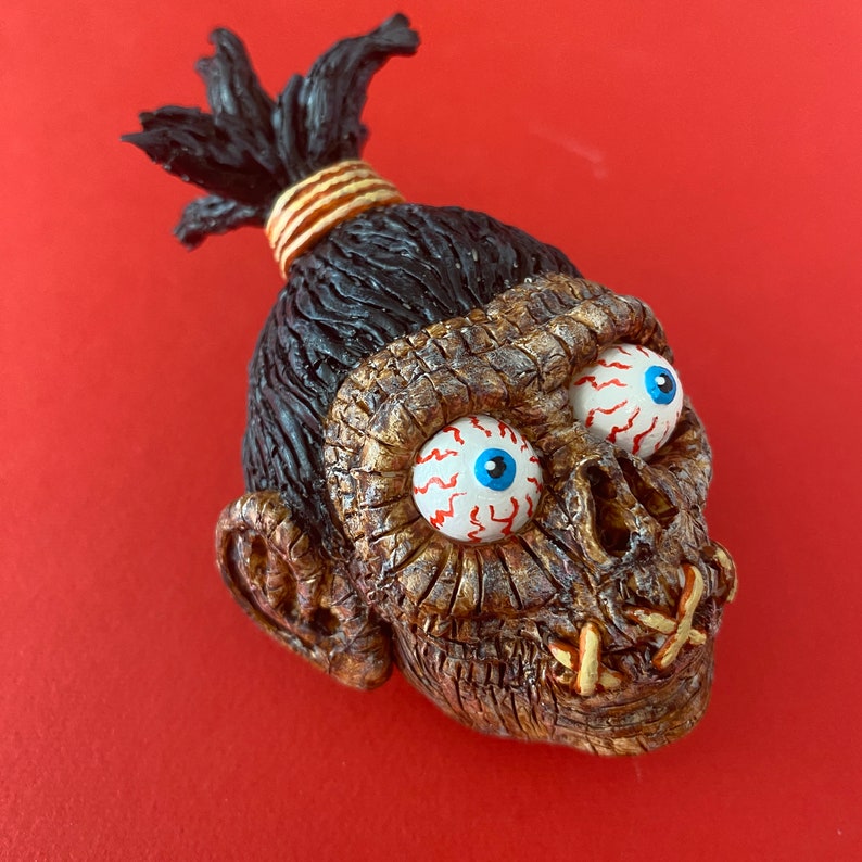 Timmy Terrible Toy Cartoon Shrunken Head - Etsy
