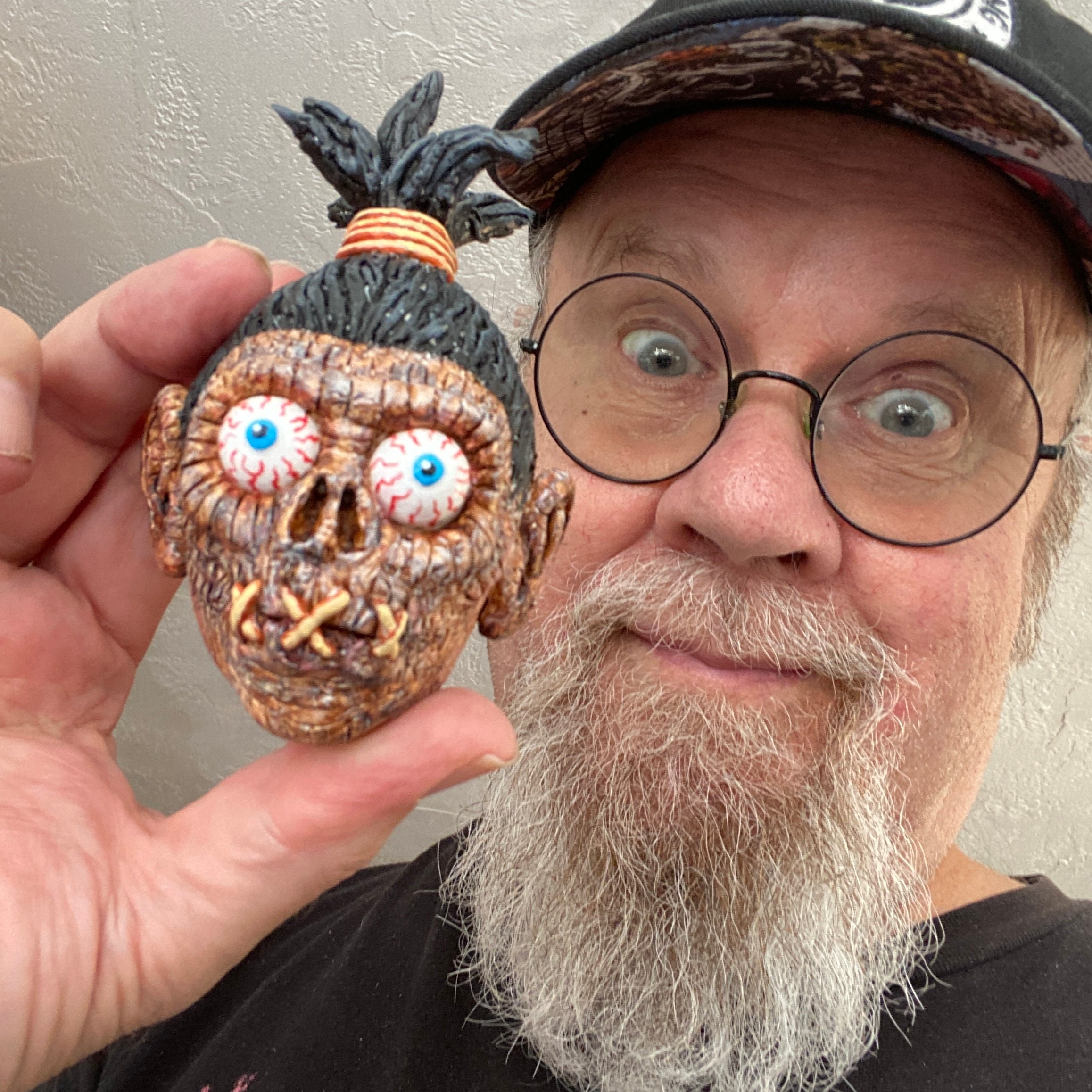 Timmy Terrible Toy Cartoon Shrunken Head - Etsy