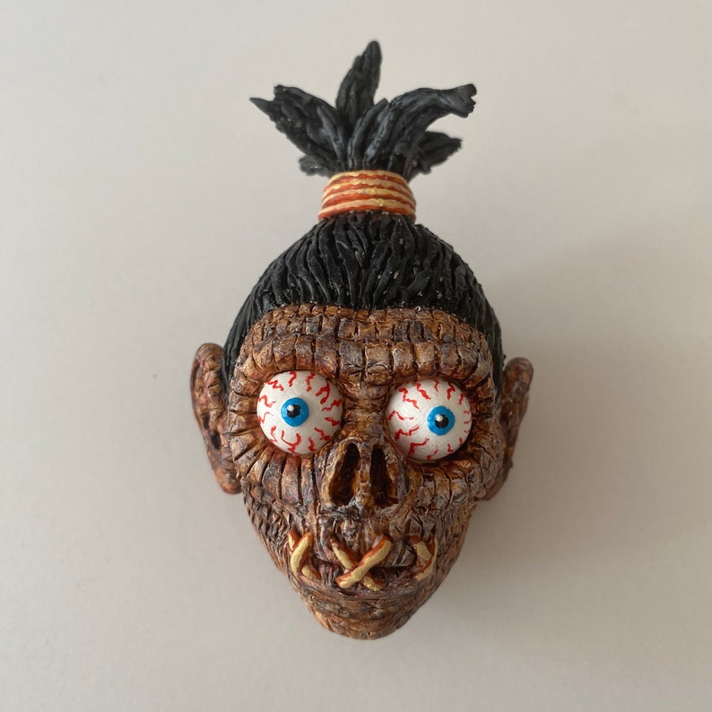 Timmy Terrible Toy Cartoon Shrunken Head - Etsy