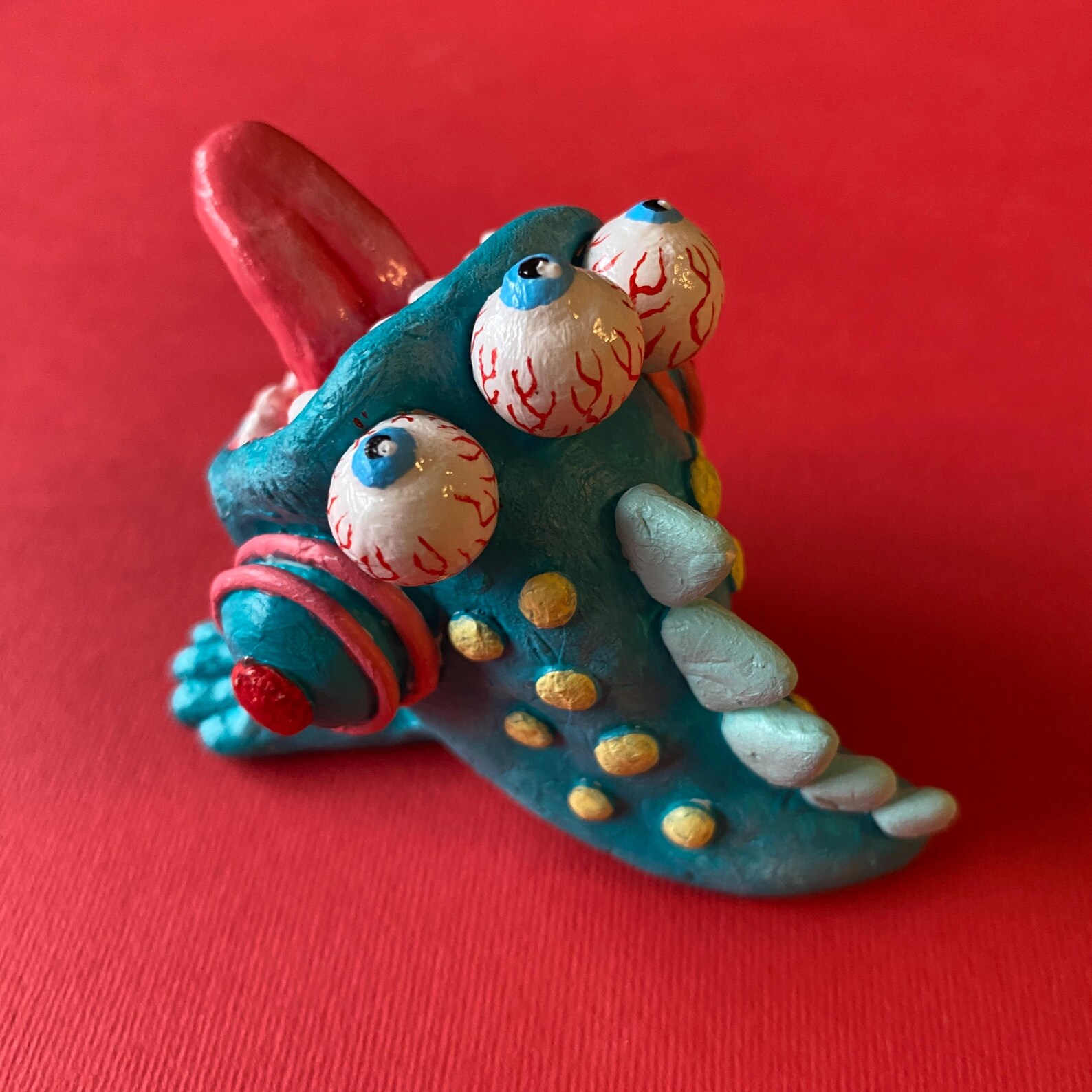 Glorp! Three-eyed Fantasy Creature Terrible Toy - Etsy