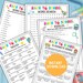 Back to School Bundle, Printable First Day of School Activities ...
