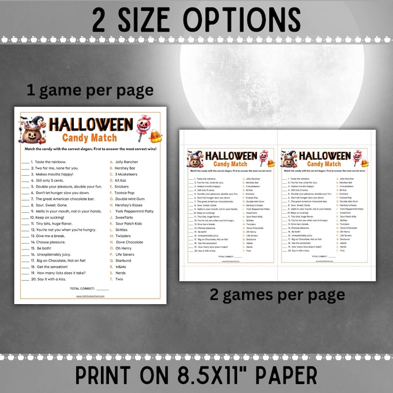 Halloween Games Bundle, Halloween Games for Kids, Halloween Games for ...