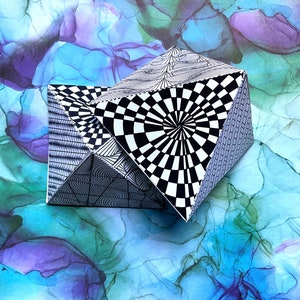 Zentangle Activities for Kids / Zentangle Pyramid / Zentangle Designs ...