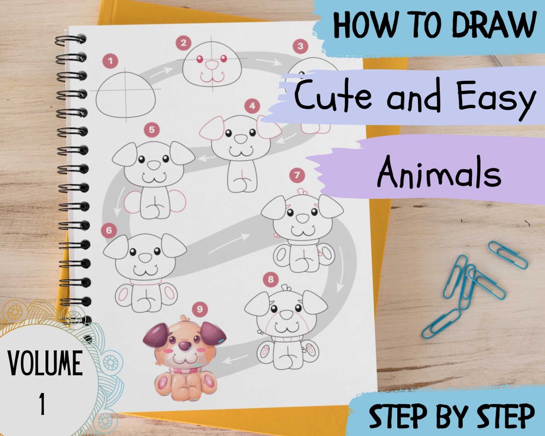 How to Draw / How to Draw Cute and Easy Animals / Learn to Draw Animals ...