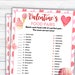 Valentine’s Day Food Pairs Game, Food Pairs Game, Valentine's Day Party ...