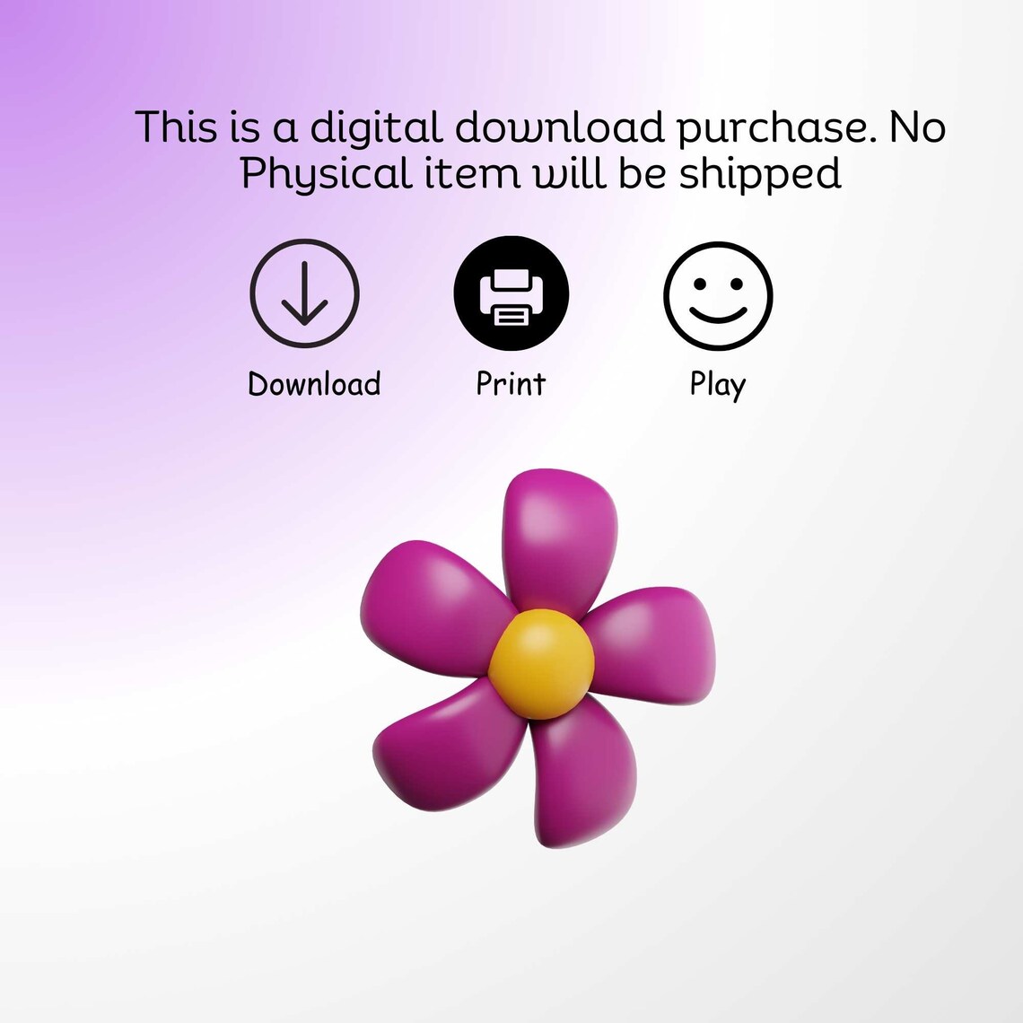 Spring Flower Power Trivia Match up | Flower Matching Game | Printable ...