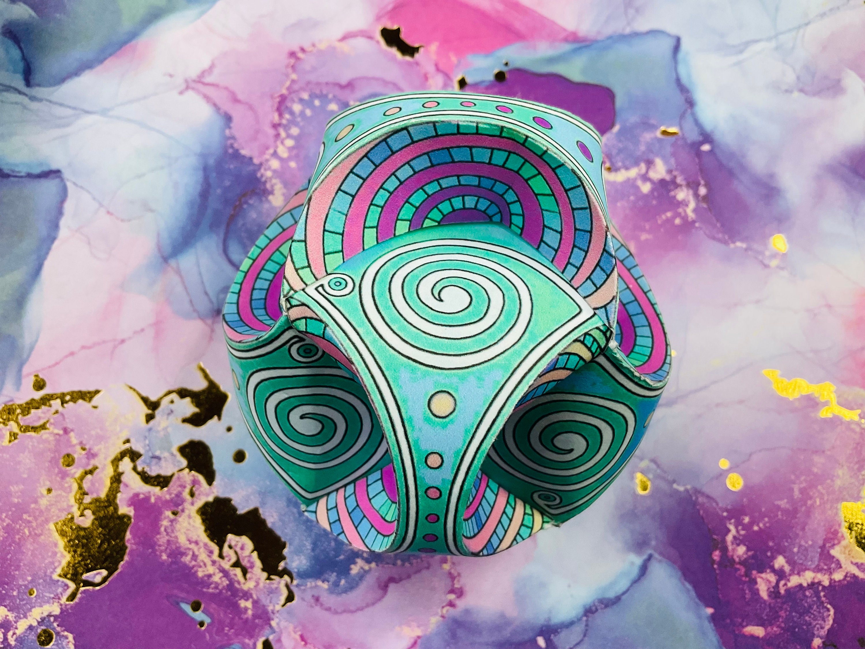 Paper Globes. Zentangle Paper Globes. Printable Paper Globes. DIY Paper ...