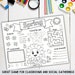 Spring Activity Sheet, Spring Placemat, Spring Activity, Spring ...