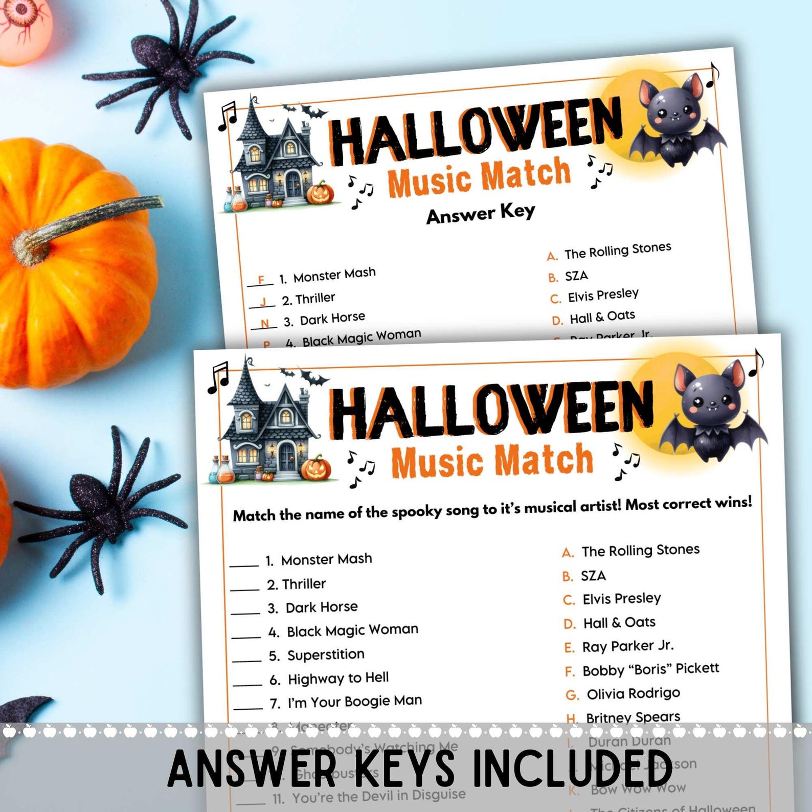 Halloween Games Bundle, Halloween Games for Kids, Halloween Games for ...