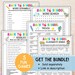 Back to School Riddles Game for Kids, Printable Kids School Games, Back ...