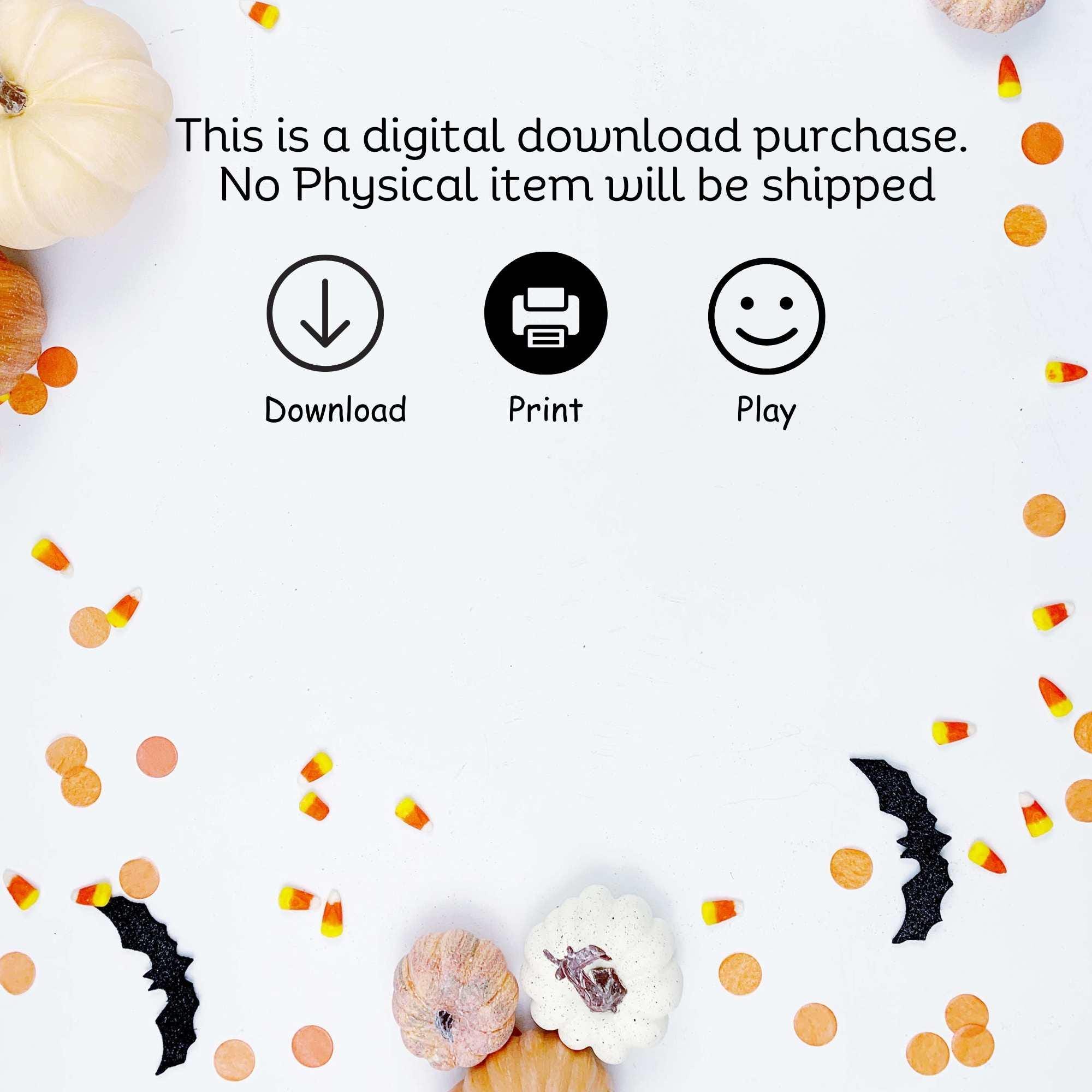 Halloween Song Match, Halloween Party Games, Halloween Trivia Game ...