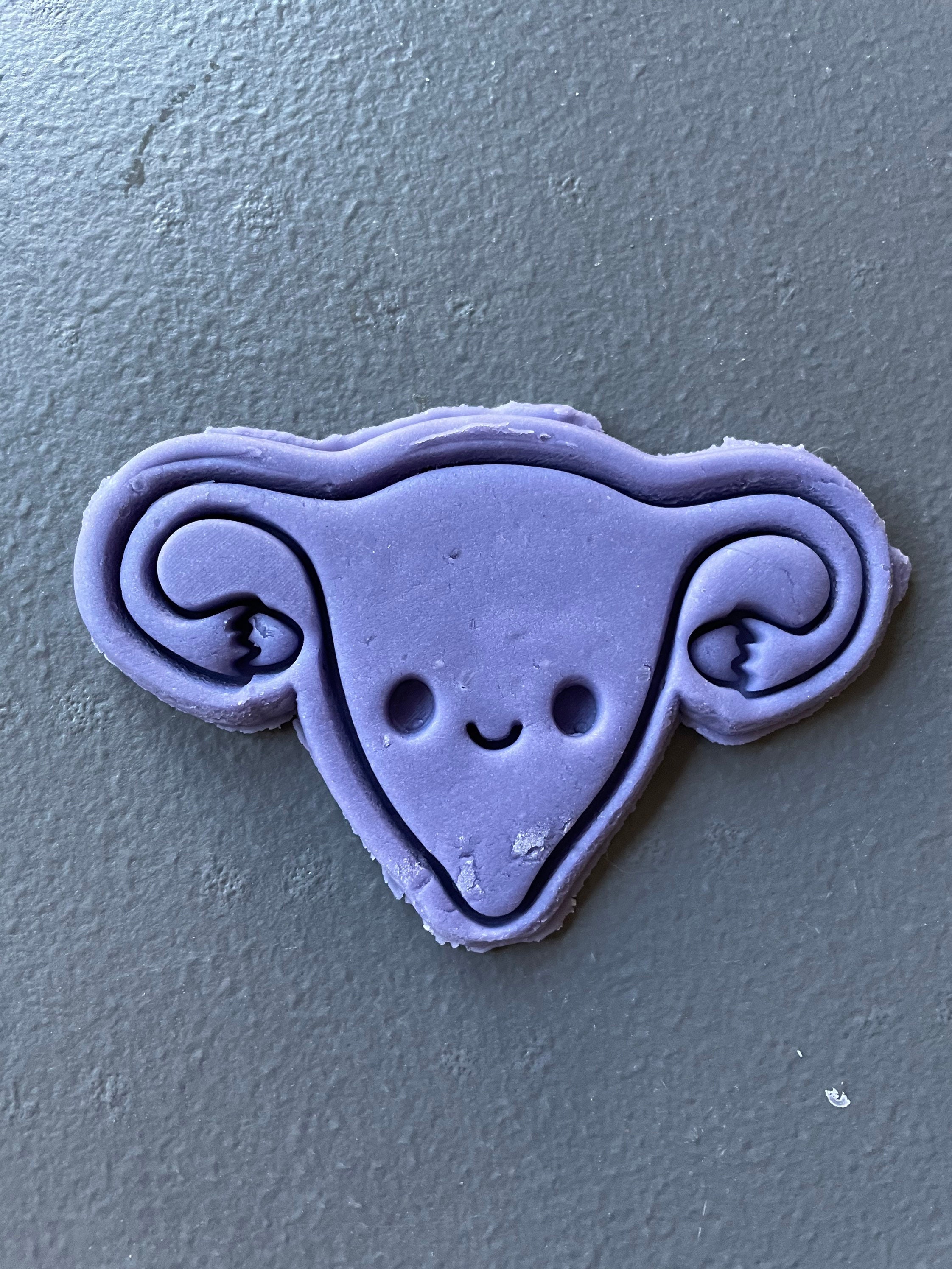 Cute Uterus and Ovaries Cookie Cutter - Etsy