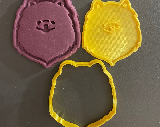 Pomeranian Dog Breed Cookie Cutter From Mini to Large Polymer Clay ...