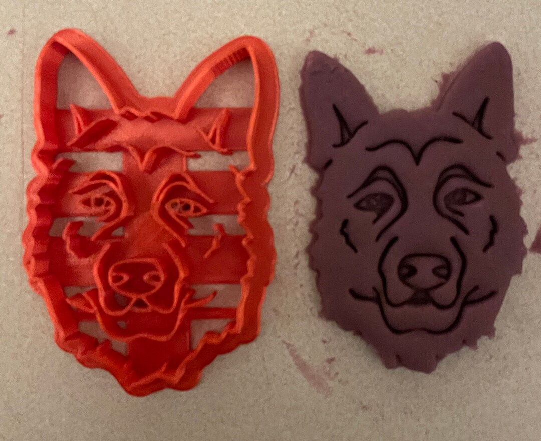 German Shepherd Cookie Cutter Dog Cookie Cutter Dog Birthday Gift Dog ...