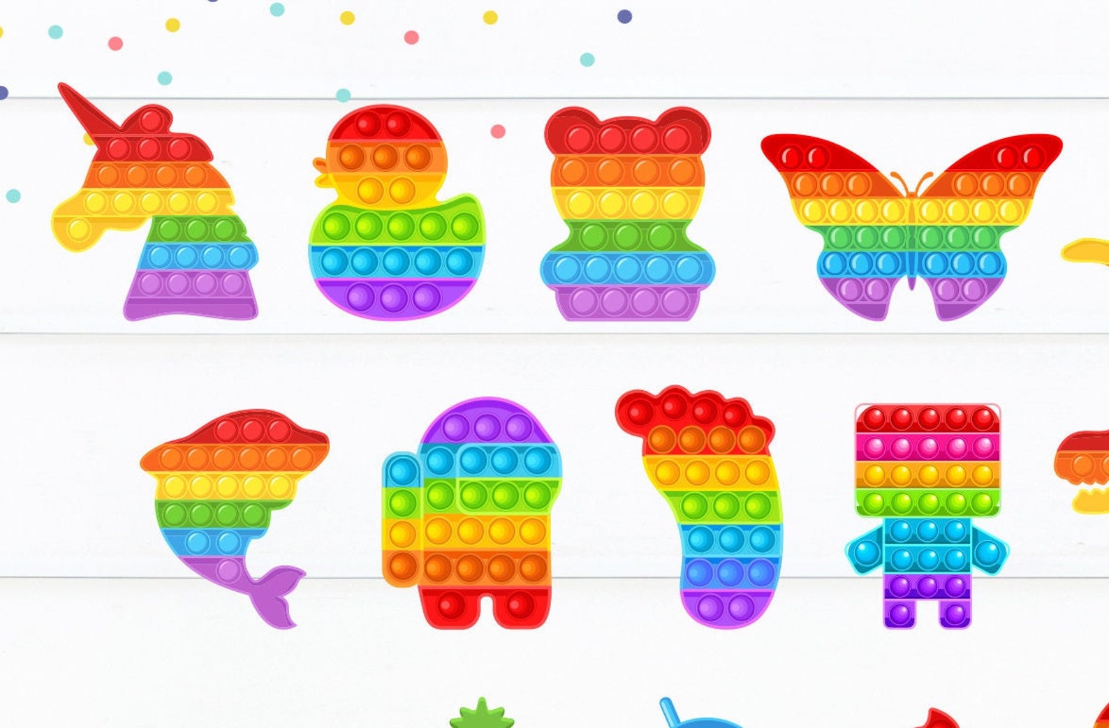 Pop It Digital Clipart,pop It Png,pop It Seamless Digital Paper Png,pop ...