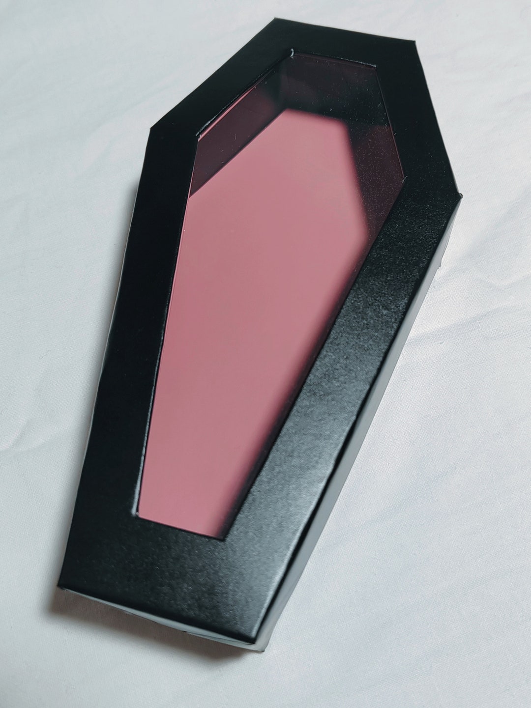 Coffin Box Pink /black, Gift Boxes, Halloween,wedding, Birthday Gift ...