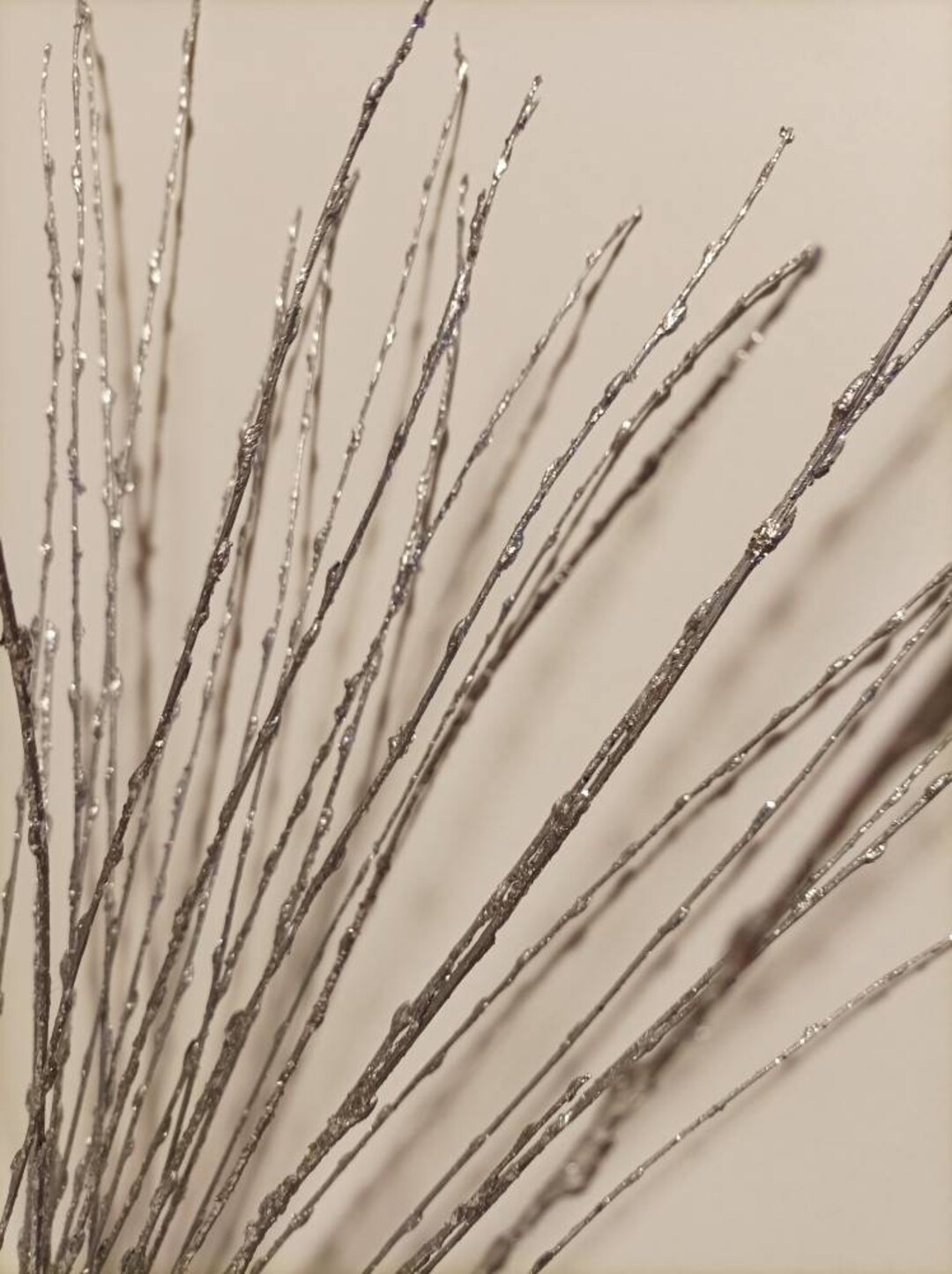 Silver Branches 15 Pcs, Williow Tree Branches, Vade Home Decor ,40 Cm ...