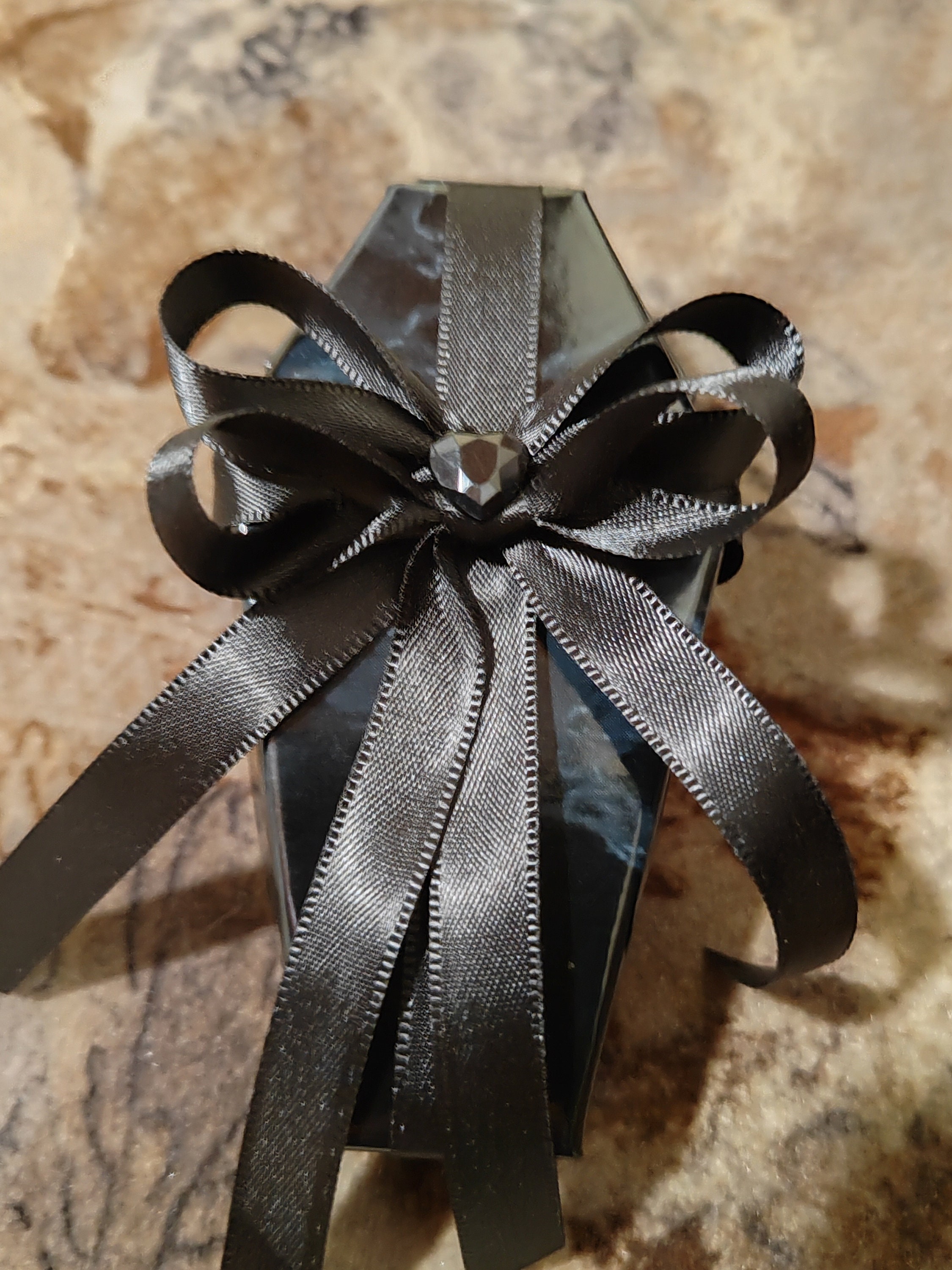 Coffin Box, Gift Boxes, Halloween,wedding, Birthday Gift Box Black With ...