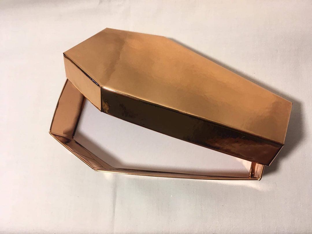 Coffin Box, Gift Boxes, Halloween,wedding, Birthday Gift Box Copper ...