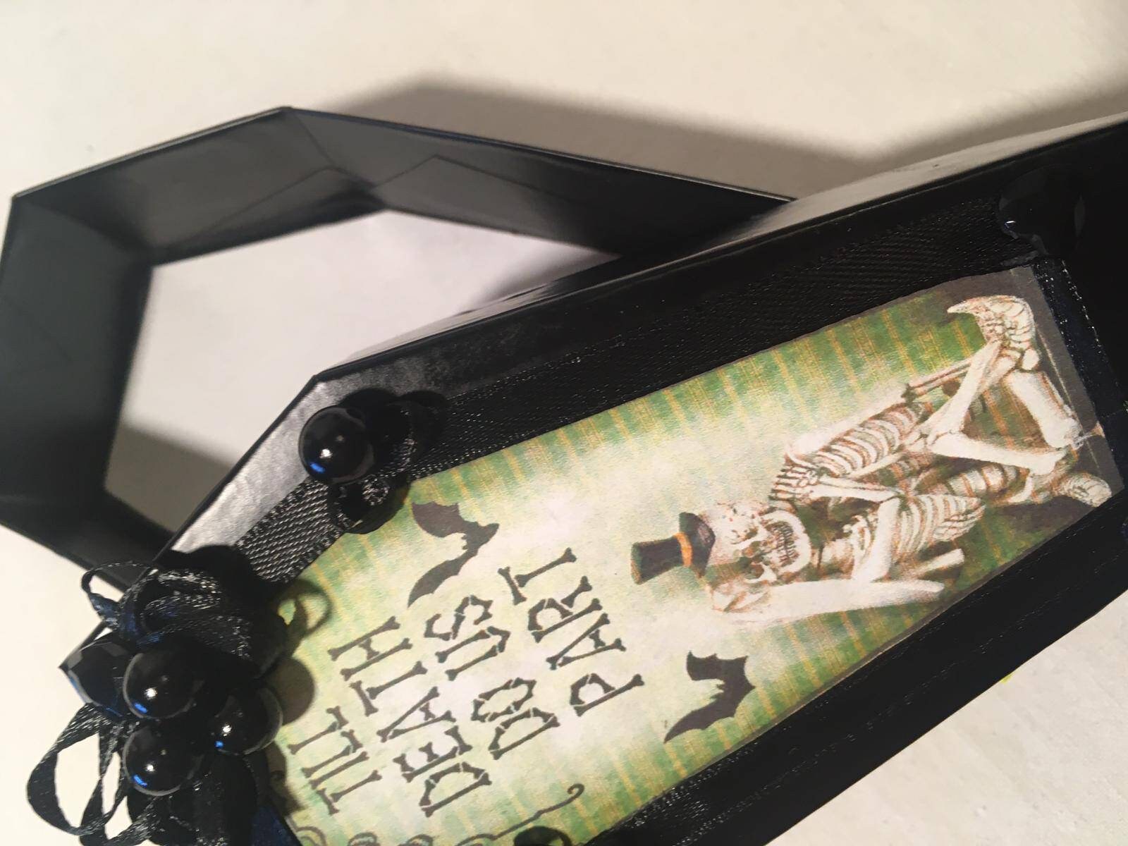 Coffin Box, Gift Boxes, Halloween,wedding, Birthday Gift Box Black Till ...