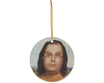 Janet the Greasy Strangler Ceramic Ornament - Etsy