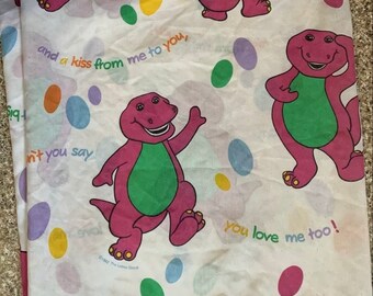 Barney Bedding - Etsy