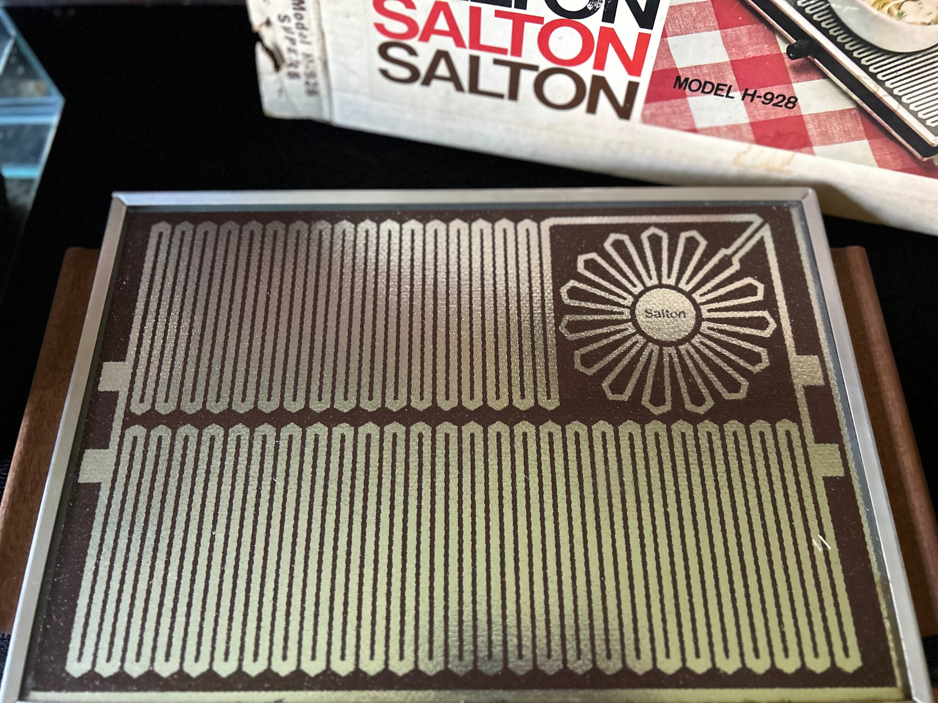 1976 Vintage Salton Hotray Electric Food Warmer Hot Tray, Model H-928 ...