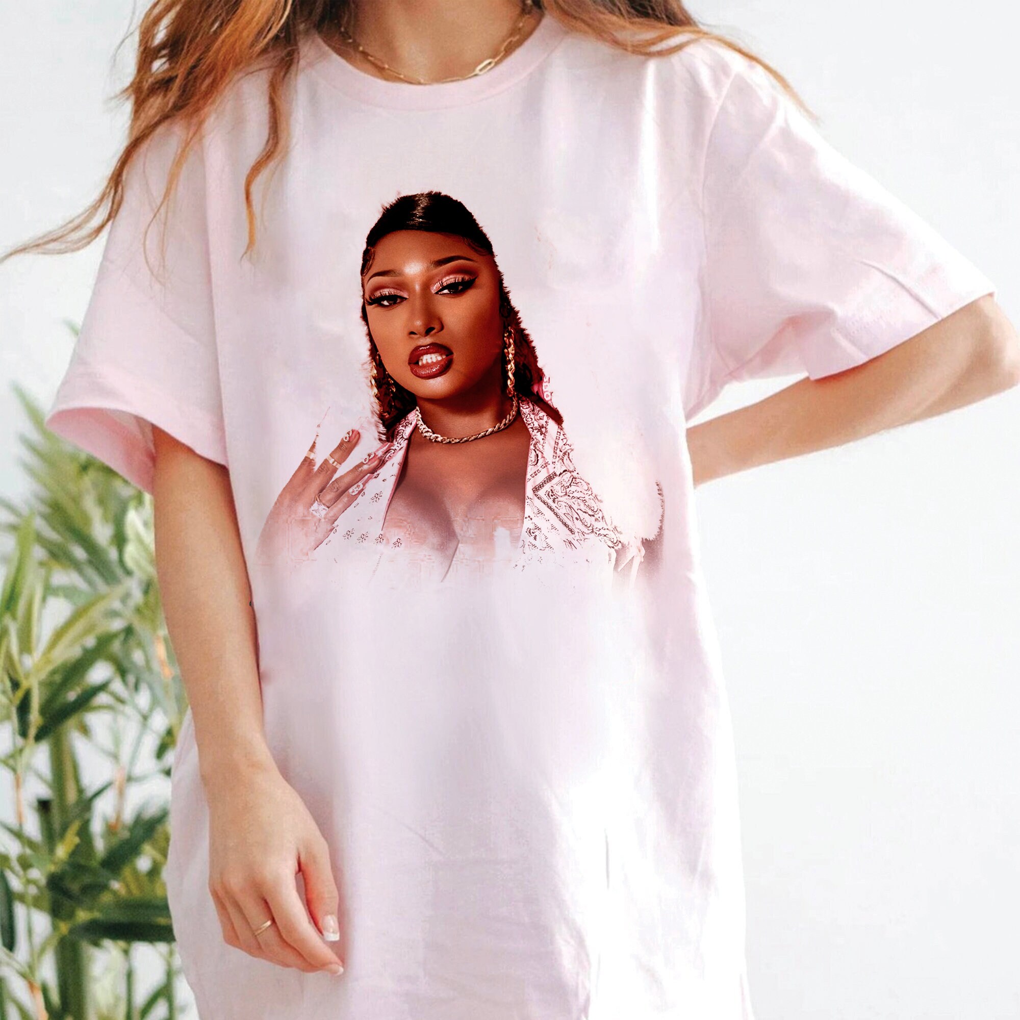 Megan Thee Stallion 2024 World Tour Shirt, Megan Portrait Shirt, Me.gan ...