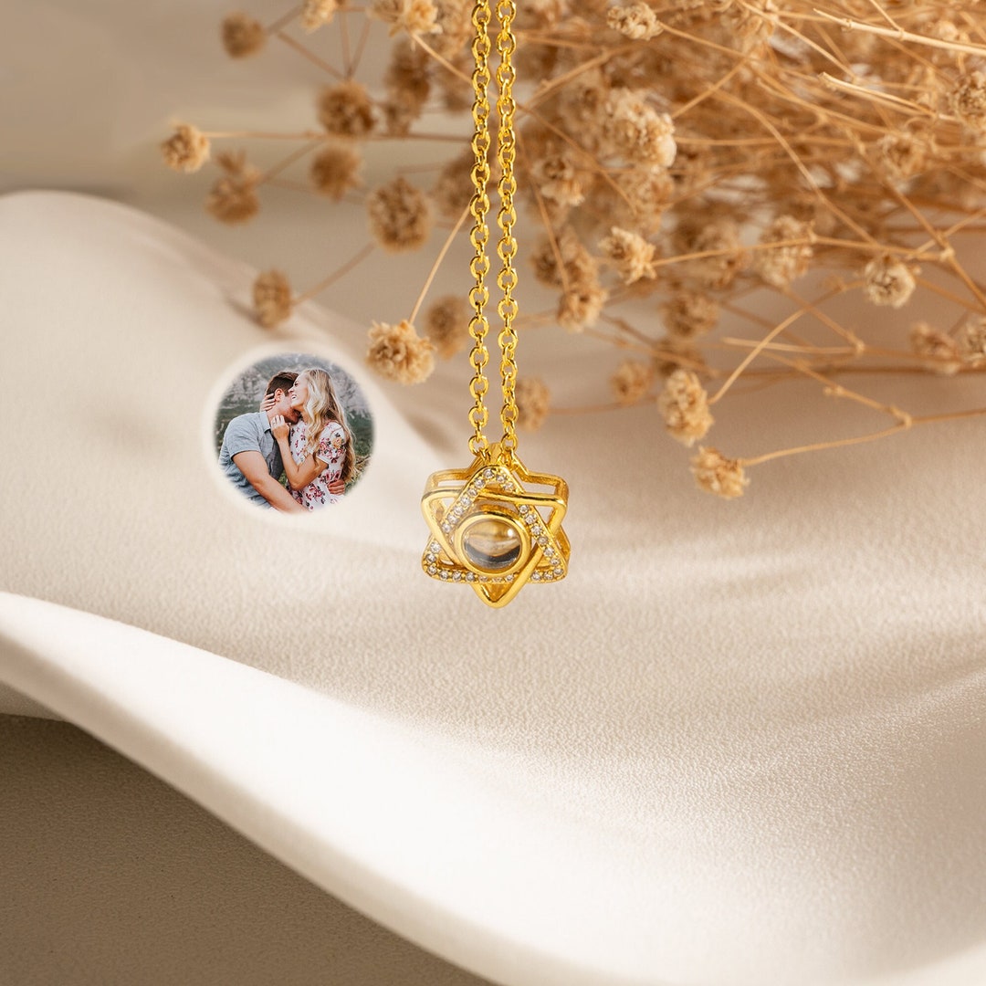 Custom Picture Necklace,personalized Photo Projection Necklace ...