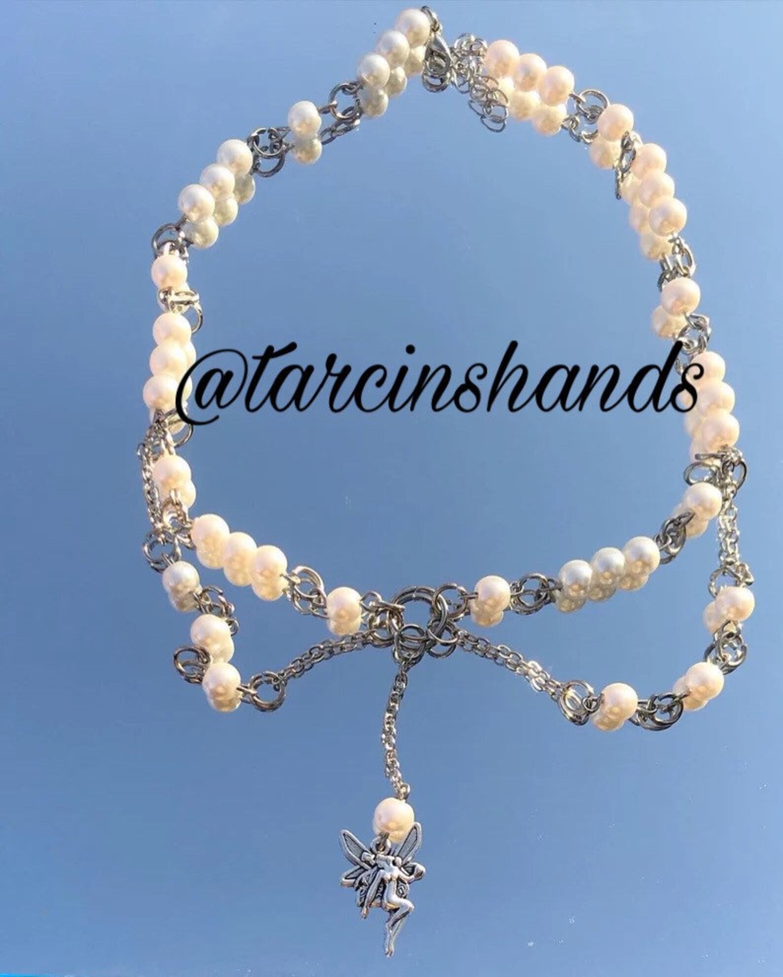 Fairycore Necklace Pearl Necklace Cottagecore Necklace - Etsy