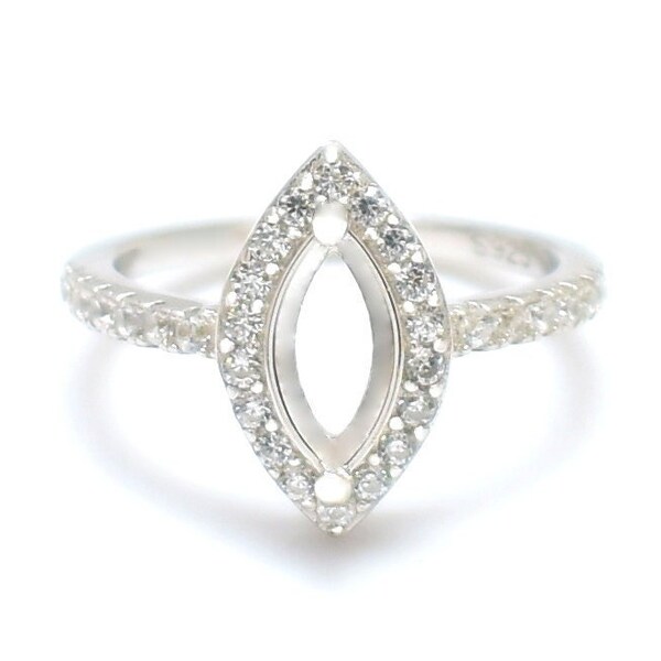 Silver Ring Settings - Etsy