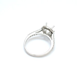925 Sterling Silver Round Ring Setting, Round 7, 8, 9, 10, 11, 12, 13 ...