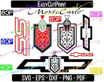 Monte Carlo Ss Svg | Etsy