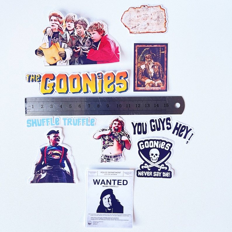 The Goonies Sticker Set - Etsy