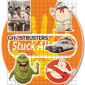 Ghostbusters Sticker Set - Etsy
