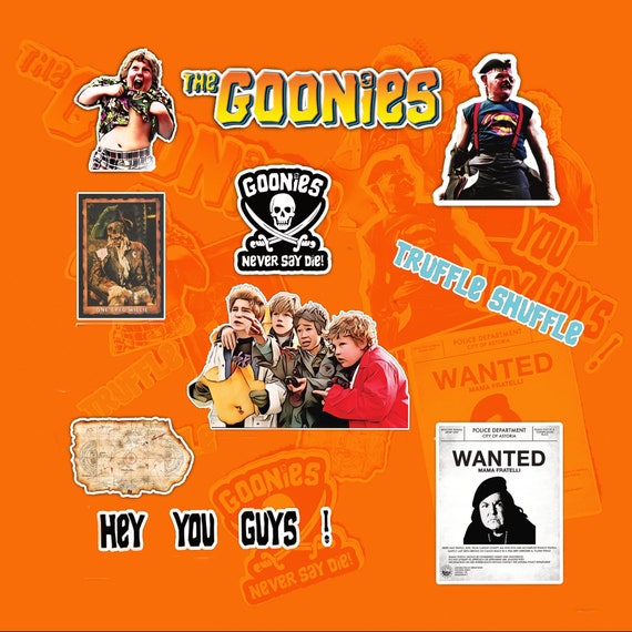 The Goonies Sticker Set | Etsy